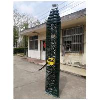 China 15M Sectional Steel Winch Up Self Supporting Telescoping Antenna Mast Tower for sale