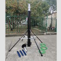 China 30ft 9m Vehicle Winch Up Lightweight Telescopic Mast Pole Antenna Pole Mast for sale