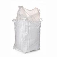 China Duffle Top Grit Sand Bulk Bag White 4 Panel UV stabilization for sale