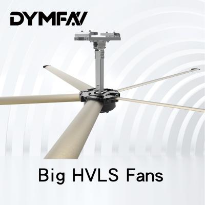 China 4.3m 0.7kw Gearless Big HVLS Fans PMSM Ceiling Fans For Gyms for sale