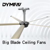 China 4.3m 0.7kw HVLS Gearless Big Ceiling Fans For Warehouse for sale