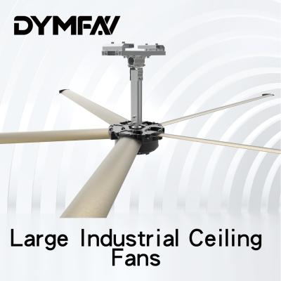 China 4.3m 0.7kw Gearless HVLS Large Industrial Ceiling Fans for sale