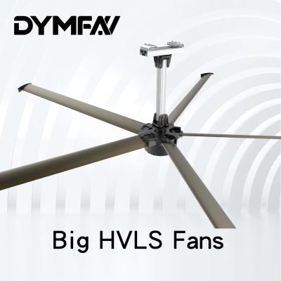 China 7.1m 1.5kw Big HVLS Fans High Efficiency Commercial Ceiling Fans For Gyms for sale
