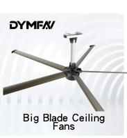 China 6.6m 1.5kw Big Blade Ceiling Fans 5 Blades Large HVLS Fan for sale
