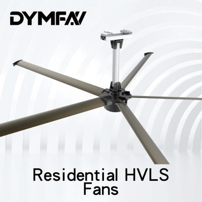 China 6.6m 1.5kw 5 Big Blade Residential HVLS Fans For Workshops for sale