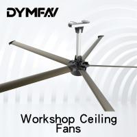 China 7.1m 1.5kw High Efficiency Workshop Ceiling Fans HVLS Big Commercial Fans for sale