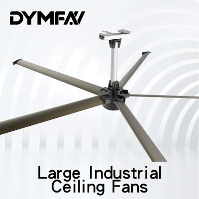 China 7.1m 1.5kw HVLS Big Industrial Ceiling Fans For Workshops for sale