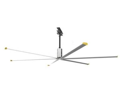 China 6.6m 1.5kw 5 Blades Commercial HVLS Fans Workshops Ceiling Fans for sale