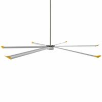 China 12ft Hvls Industrial Large Ceiling Fan Pmsm Motor Affordable Hvls Fan for sale