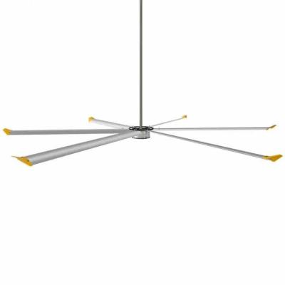 China 12ft Hvls Industrial Large Ceiling Fan Pmsm Motor Affordable Hvls Fan for sale