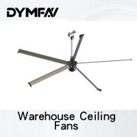 China 7.1m 1.5kw  High Volume Low Speed Fans Workshops HVLS Big Commercial Ceiling Fans for sale
