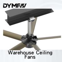 China 95 RPM Industrial Large Ceiling Fan Large Workshop HVLS Energy Saving Ceiling Fans for sale