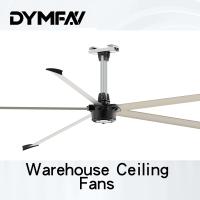 China Big High Volume Industrial Ceiling Fans Reversible Giant HVLS Large 24ft Fan for sale