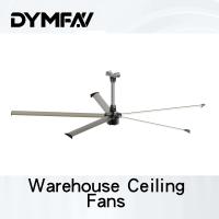 China PMSM Motor Big HVLS Fans 5m 6.1m 7.3m Wide Blade HVLS Big Commercial Ceiling Fan for sale