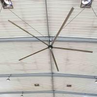 China 7.1m 1.5kw Energy Saving HVLS Ceiling Fans For Warehouses for sale