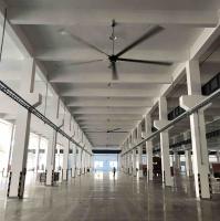 China 7.1m 1.5kw HVLS Big Industrial Ceiling Fans For Workshops for sale
