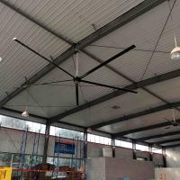 China High Efficiency Big Industrial HVLS Fans Big 7.1m 1.5kw Warehouse Ceiling Fans for sale