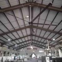 China 7.1m 1.5kw Big Residential Ceiling Fans Large Industrial 24ft Ceiling Fan For Workshops for sale