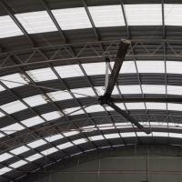 China 7.1m 1.5kw High Efficiency Big Blade Ceiling Fans Warehouse HVLS Fan 60 RPM for sale