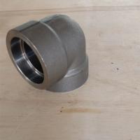 China ASME B16.11 Socket Welded Pipe Fittings 3000LBS 90 Degree Socket Elbow for sale