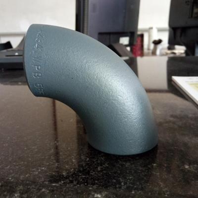 China DN15 - DN600 Carbon Steel Pipe Fittings LR 90 Degree Elbow Seamless Sch 40 for sale