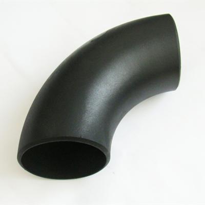 China Sch80 Sch40 Sch20 90 Degree Lr Elbow 1.5d Astm A234 Wpb Black for sale