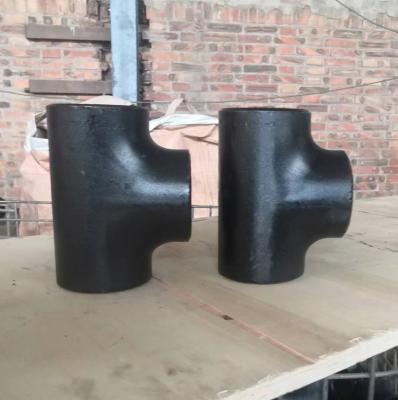 China Asme B16.9 Sch40 Dn50 Carbon Steel Reducing Tee Astm A234 Wpb Butt Weld for sale