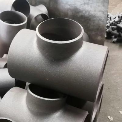 China Ansi Reducing 90 Degree Carbon Steel Tees Astm Seamless B16.9 for sale