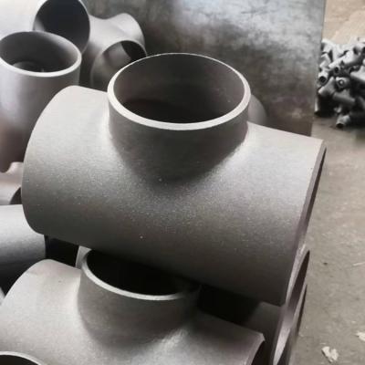 China ASME/ANSI B16.9 Carbon Steel Tees MOQ 1 Piece Durable for sale
