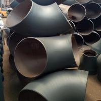 China Sch40 Carbon Steel 90 Degree Elbow Asme B16.9 Astm A234 Wpb Pipe Fittings for sale
