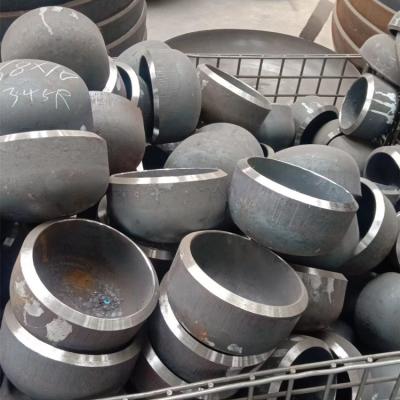 China Dn200 Carbon Steel Pipe Cap Ansi / Asme Standard B16.9 Buttweld for sale