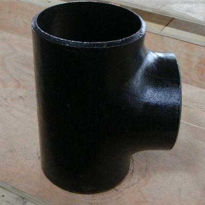 China Painting carbon steel tee suitable for ASME/ANSI B16.9 applications and more for sale