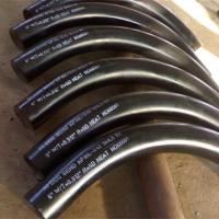 China Carbon Steel Pipe Bend Hot Pushing 0.5 Spec Black With Bend Radius 2D-10D for sale