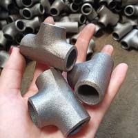 China Butt Weld Tee Carbon Steel Pipe Fittings Lr Sch 80 Astm B16.9 for sale