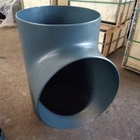 China Ansi / Asme B16.9 A234 Wpb Carbon Steel Lateral Tee Buttwelded 45 Degree for sale