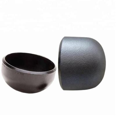 China Sch40 WPB Carbon Steel Cap A234 Butt Weld Pipe Cap Seamless 6