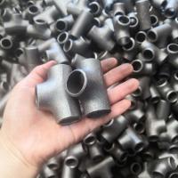 China Galvanized Carbon Steel Tees Threaded Connection For Pressure SCH40 SCH80 SCH160 Applications for sale