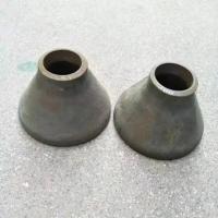 China Buttweld B16.9 Sch 40 Carbon Steel Fittings Seamless Concentric Reducer Black Painting for sale