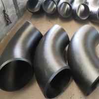 China Dn15 - Dn600 Lr Carbon Steel Elbow 90 Degree Seamless Sch 40 Hot Pushing for sale