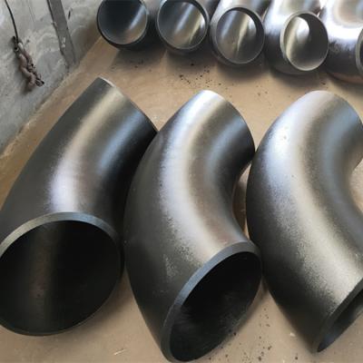China Dn15 - Dn600 Lr Carbon Steel Elbow 90 Degree Seamless Sch 40 Hot Pushing for sale