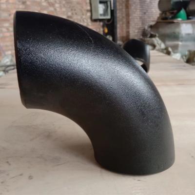 China High Performance Sch 80 Carbon Steel Buttweld Pipe Fittings Black for sale