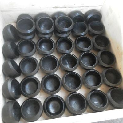 China Polished Butt Welded Cap Carbon Steel Pipe Fitting for sale