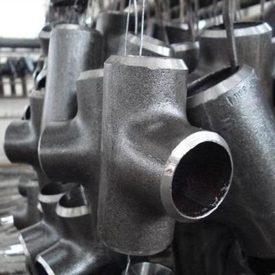 China SCH40 Pressure Carbon Steel Tees - Highly Durable Threaded Connection for sale