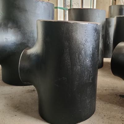 China Equal Mild ASME B16.9 Wpb  Butt Welding Pipe Fitting Reducer Tee SCH10-SCH160 for sale