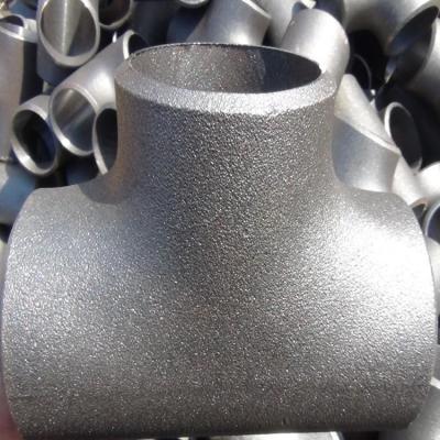 China 304 Stainless Steel Equal Dia Alu Alloy Positive Tee Seamless Hot Pressed Carbon Steel for sale