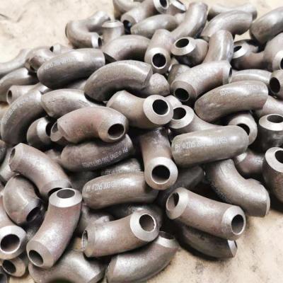 China DIN ANSI Standard A234 WPB Black Butt Weld Pipe Fitting Forged Flange And Socket Welded for sale