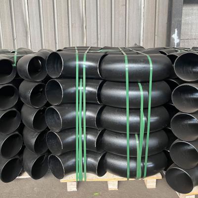 China Customized Thickness Mild Steel 90 Degree Elbow In Pipeline System for sale