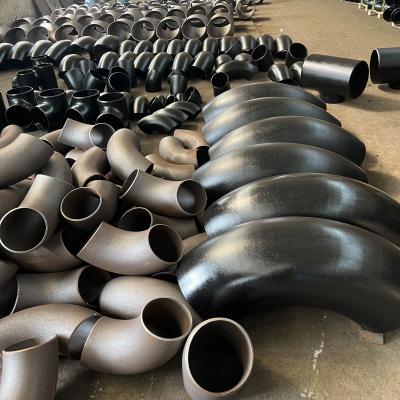 China Square Carbon Steel Elbow with Connection for Pipeline System for sale