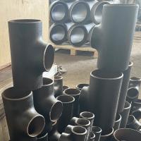 China Socket Weld Connection Wpb Mild Steel Pipe Fittings Black Color Versatile Industrial Solution for sale