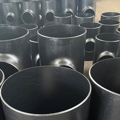 China Socket Weld Connection Wpb Mild Steel Pipe Fittings Black Color Versatile Industrial Solution for sale